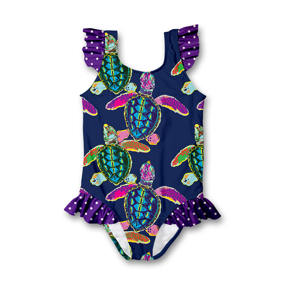 Navy Turtle One Piece – Millieloveslily.com